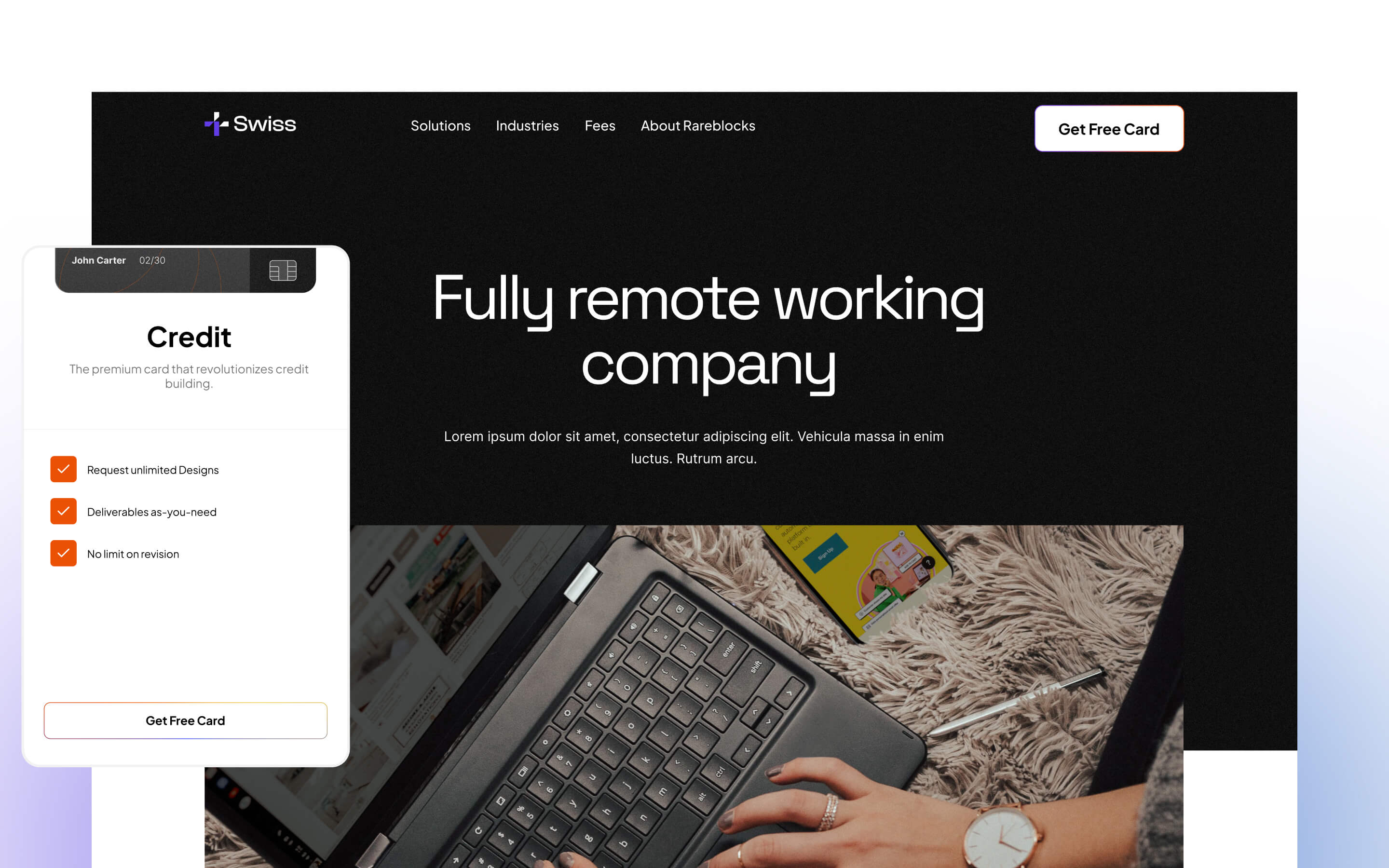 Swiss - Finance Webflow Template | Wedoflow
